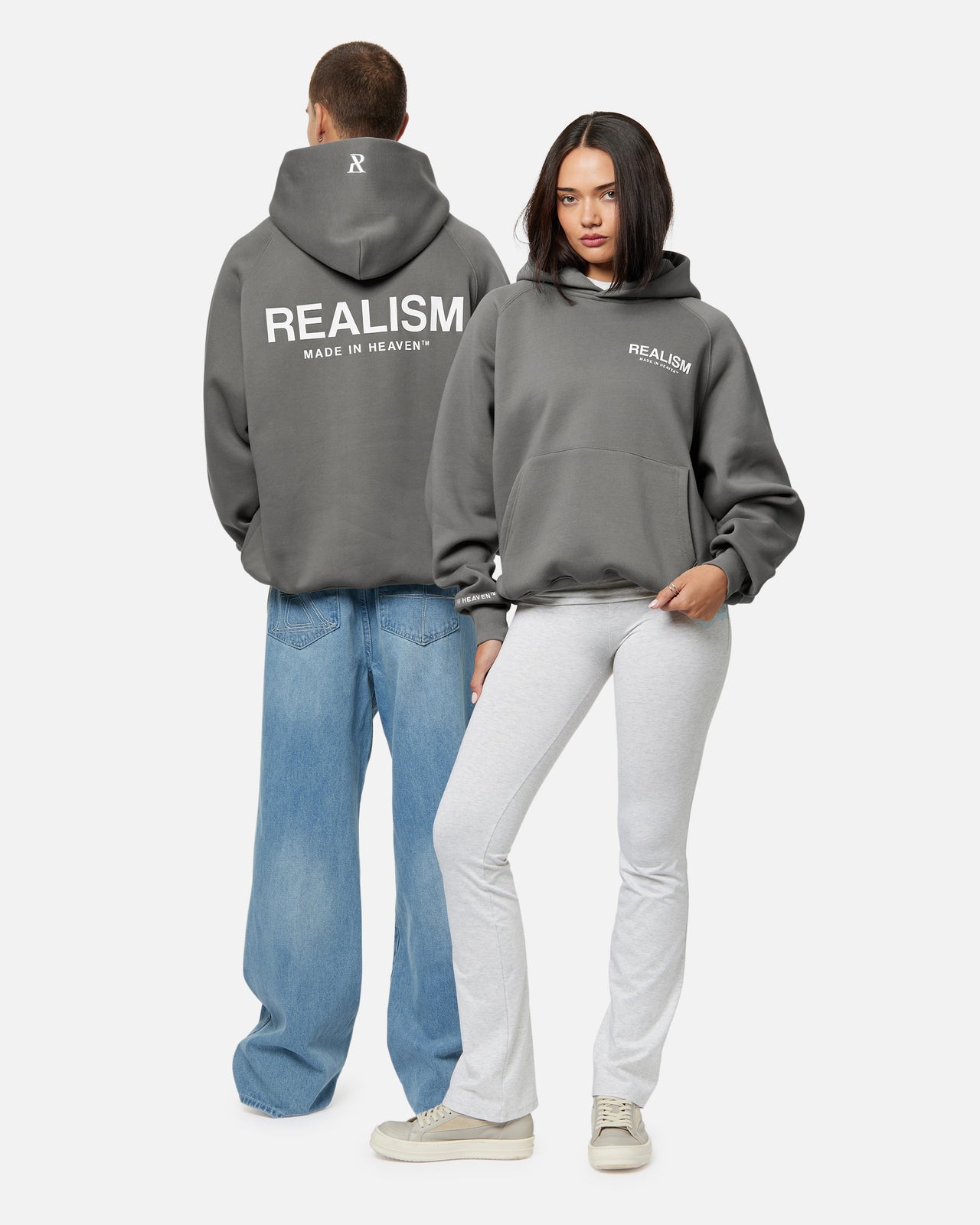 HEAVEN LOGO HOODIE WHEAT – Realism