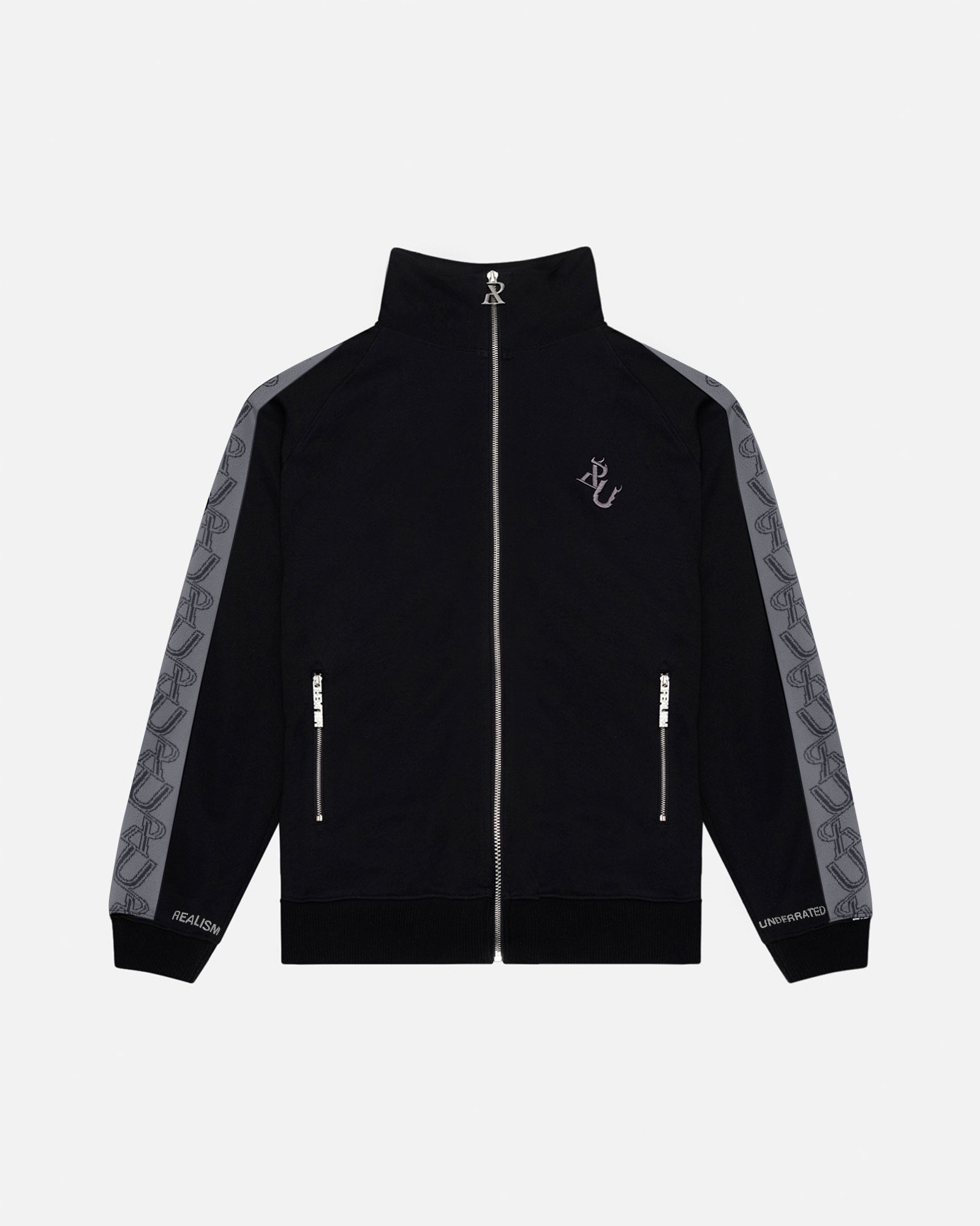 REALISM X UNDERRATED RUN LINE TRACK JACKET BLACK – Realism